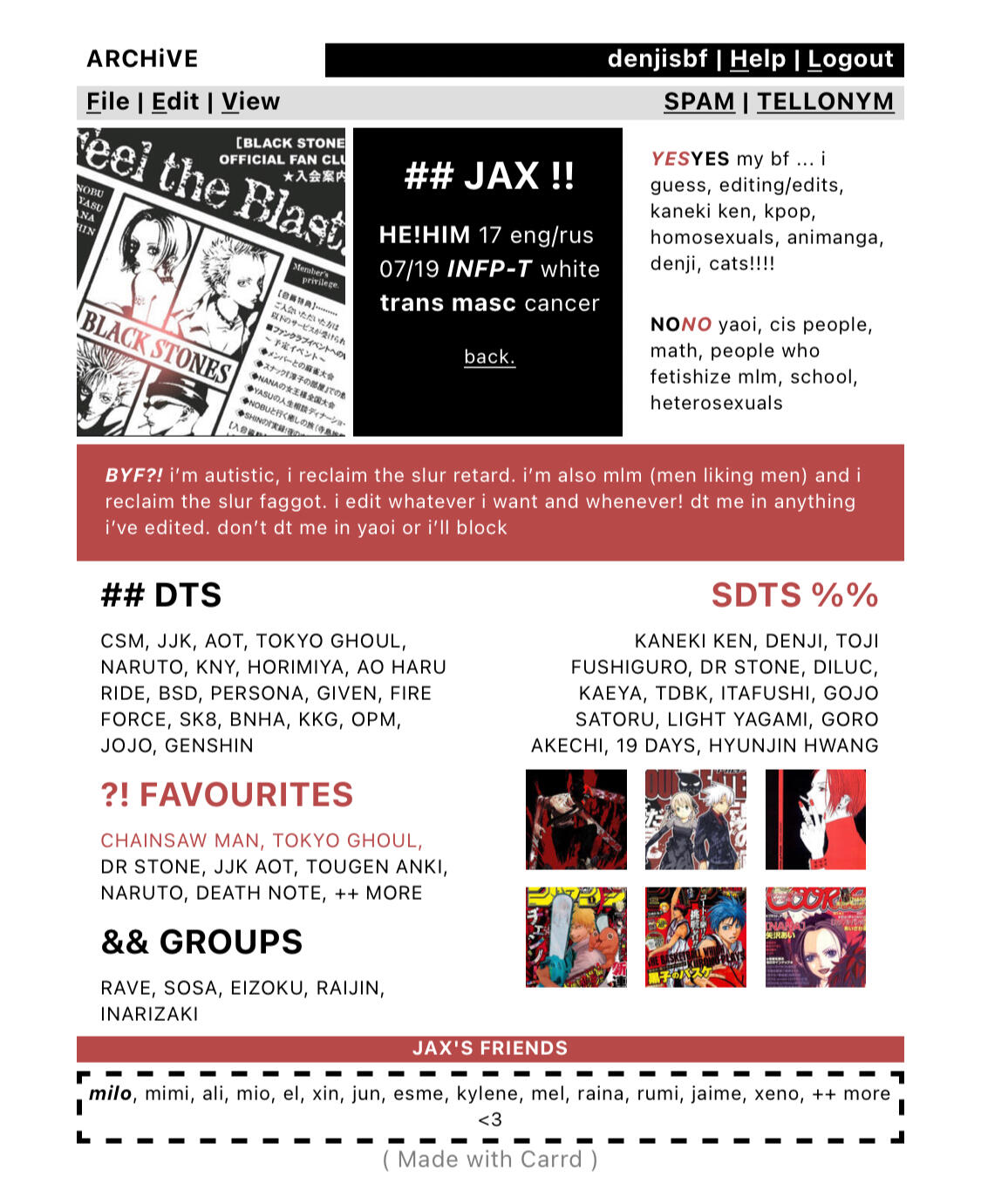 lin's carrd commissions